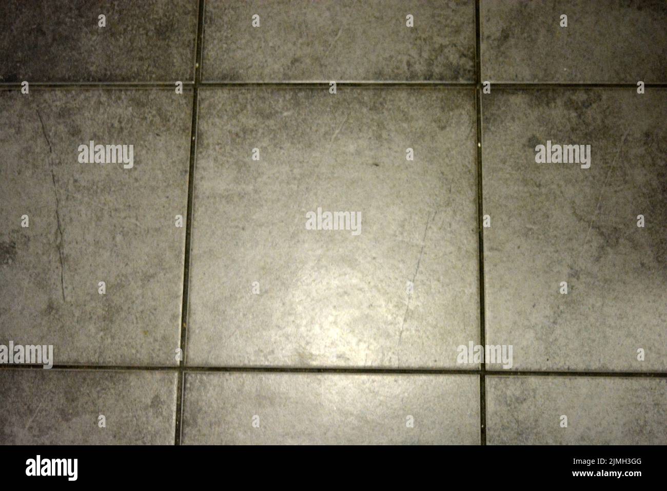 Construction materials, large gray stone tiles laid on the floor of the ...