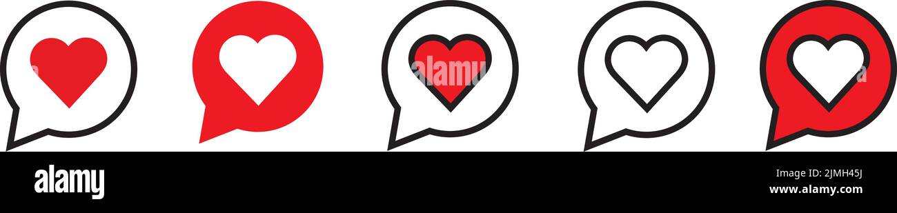 Like symbols hi-res stock photography and images - Alamy