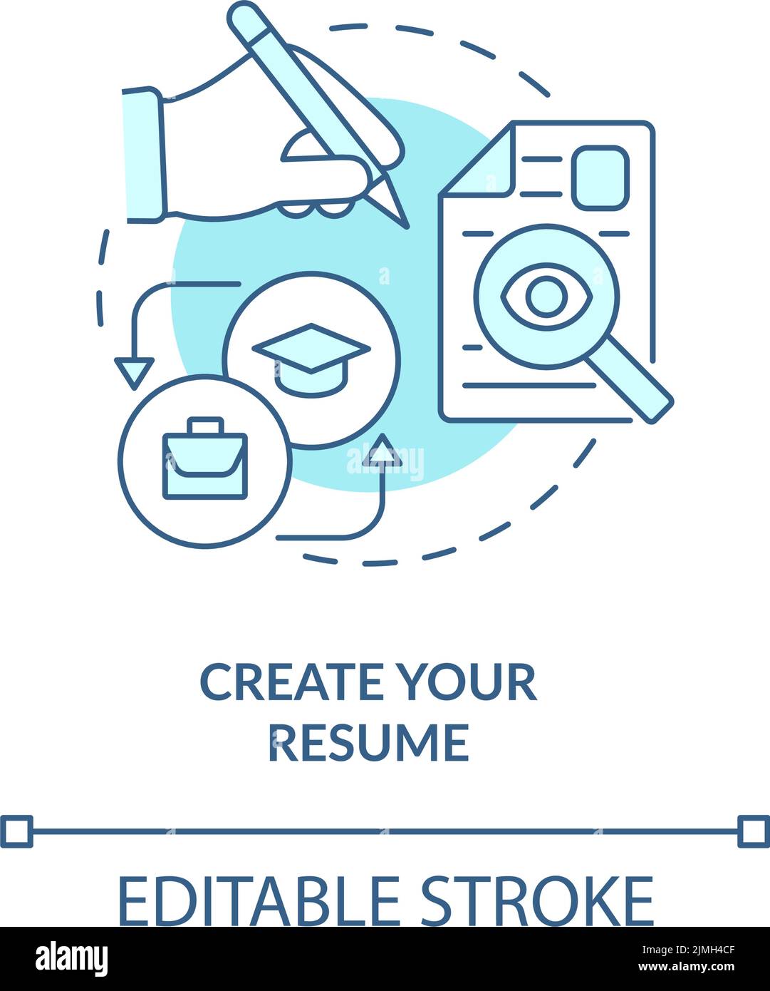 Engineer cv Stock Vector Images - Alamy