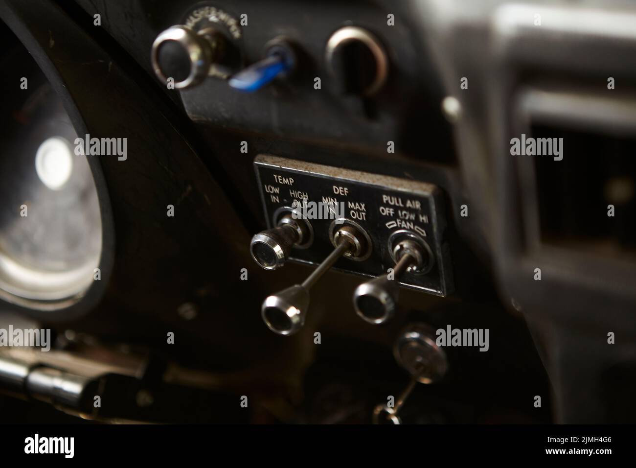 Image of Car,Classic Car instrument panel Stock Photo - Alamy