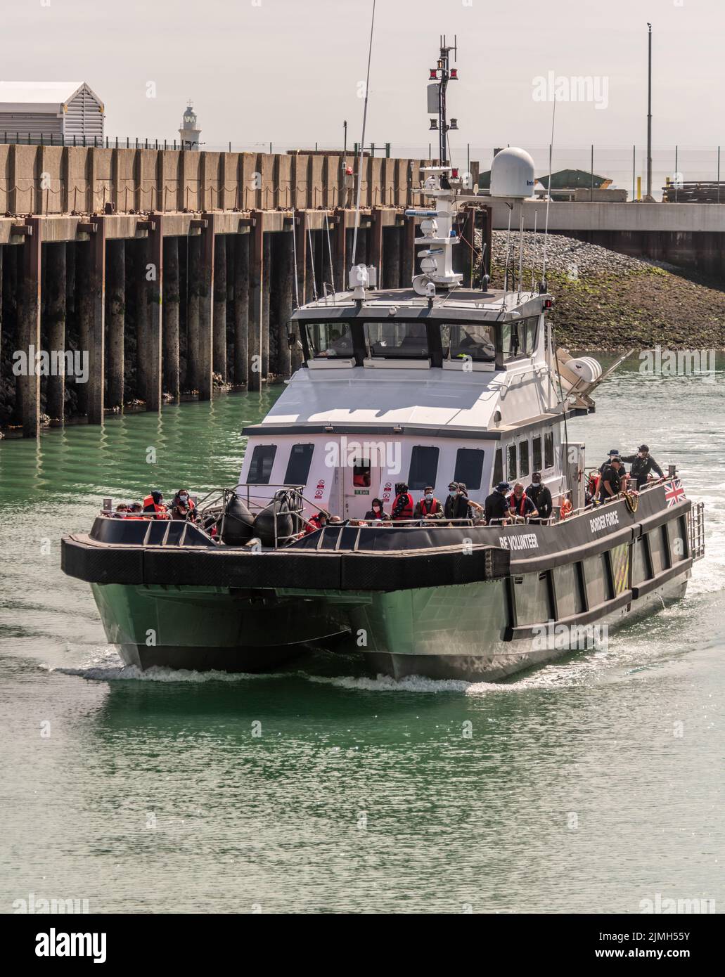 Seacat BF Volunteer loaned to the Home Office by the private company ...
