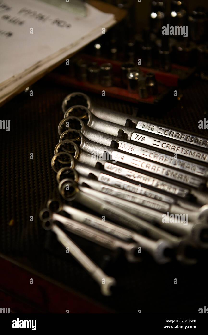 Image of Car,Classic Car instrument panel Stock Photo - Alamy