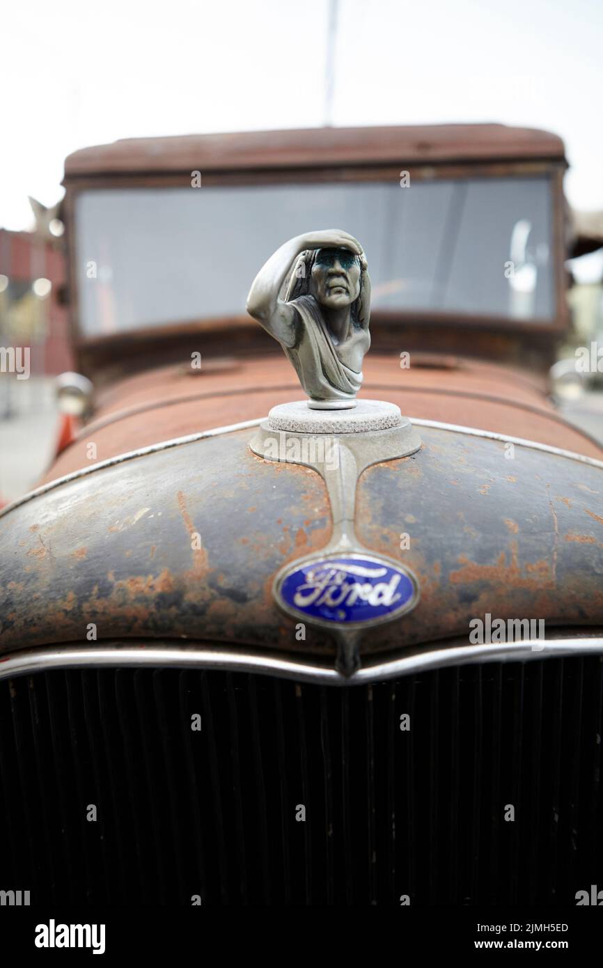 Image of Car,Classic Car instrument panel Stock Photo - Alamy