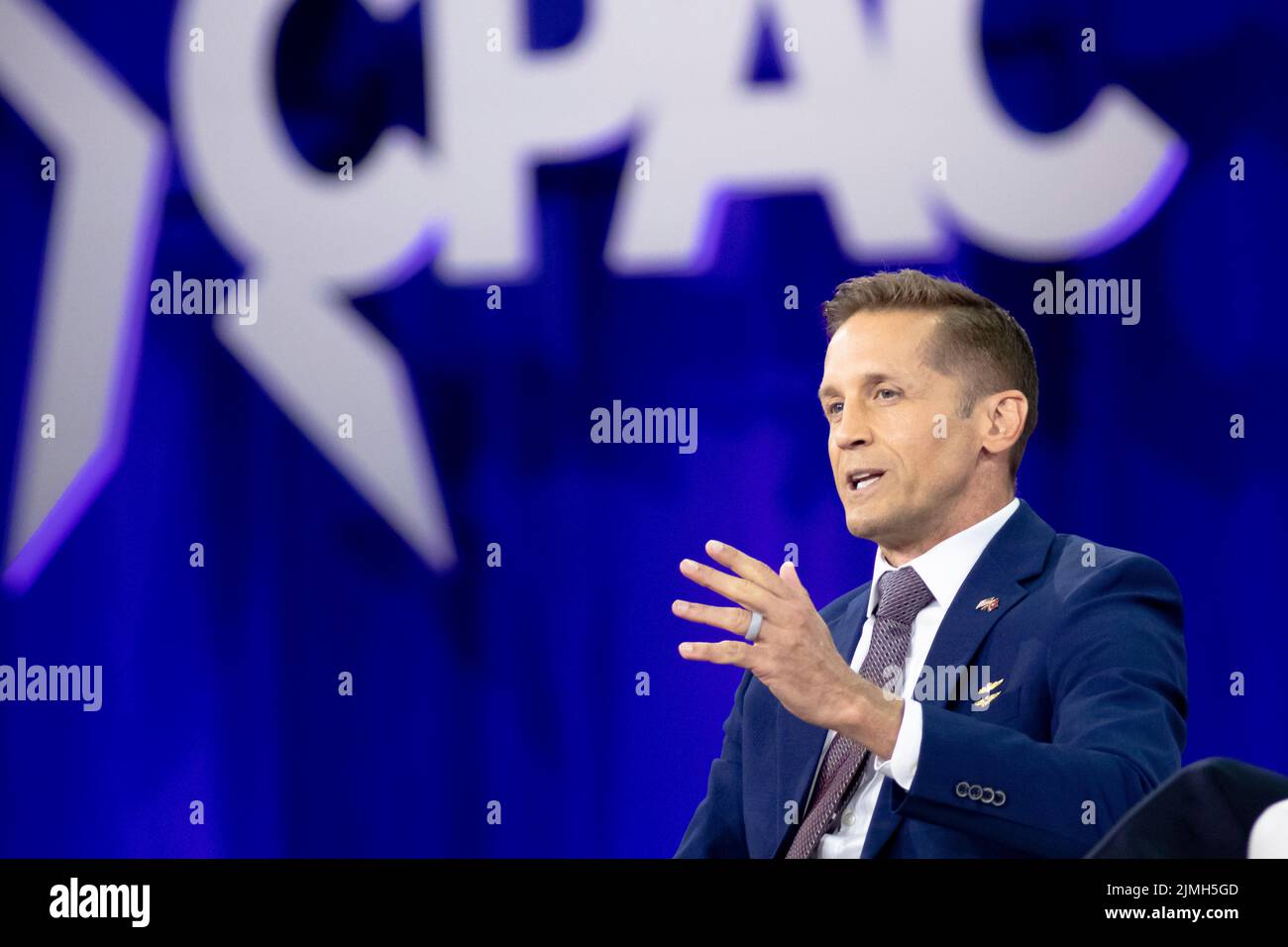 Dallas, Texas, USA. 6th Aug, 2022. Rich McCormick, Speaks to CPAC Texas ...