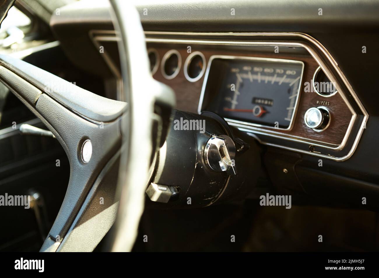 Image of Car,Classic Car instrument panel Stock Photo - Alamy