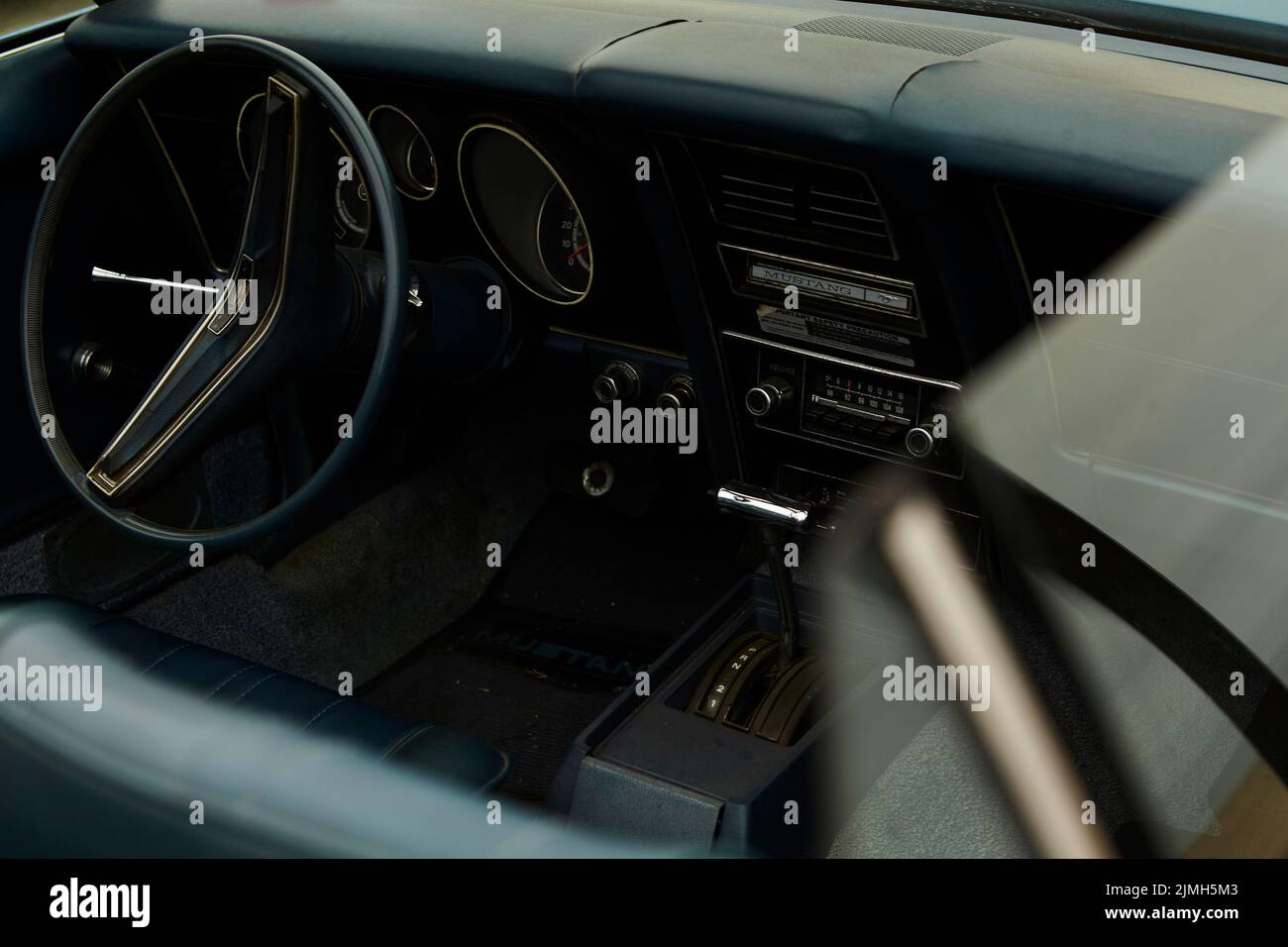 Image of Car,Classic Car instrument panel Stock Photo - Alamy