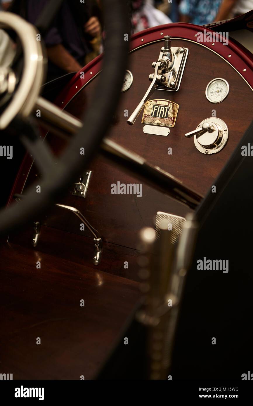 Image of Car,Classic Car instrument panel Stock Photo - Alamy