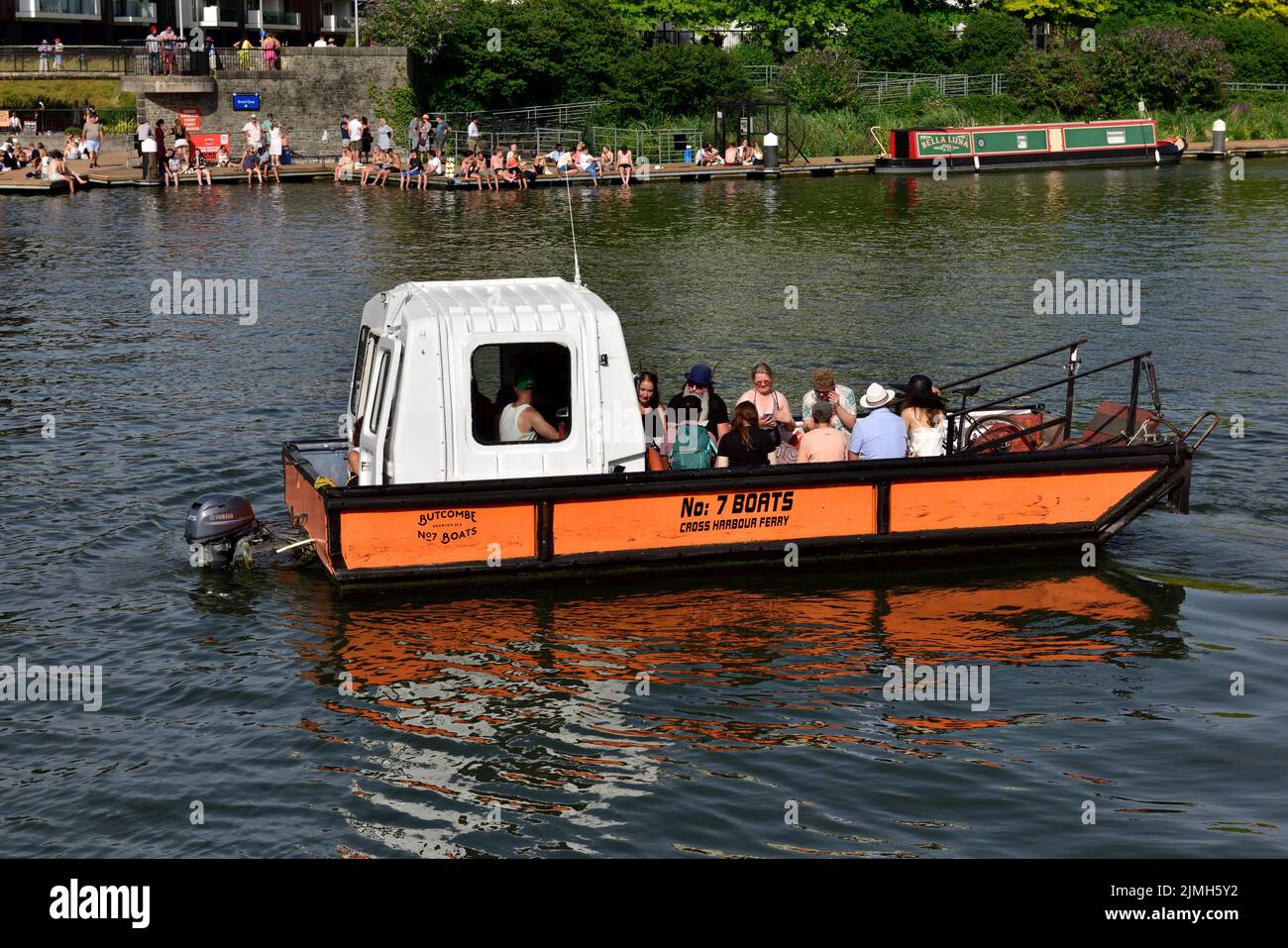 Bristol cross harbour ferry, UK Stock Photo - Alamy