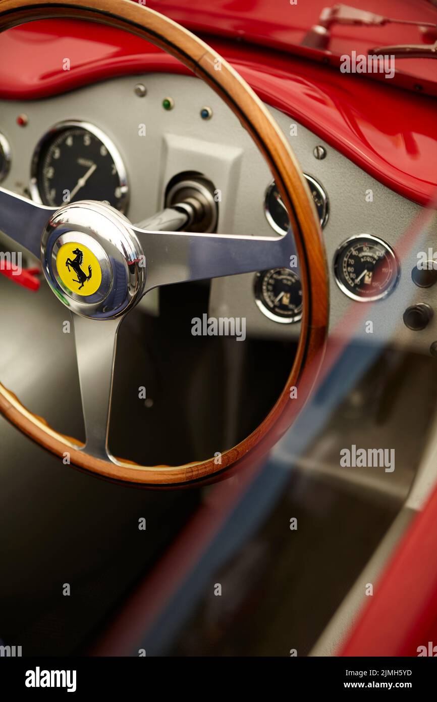 Image of Car,Classic Car instrument panel Stock Photo - Alamy