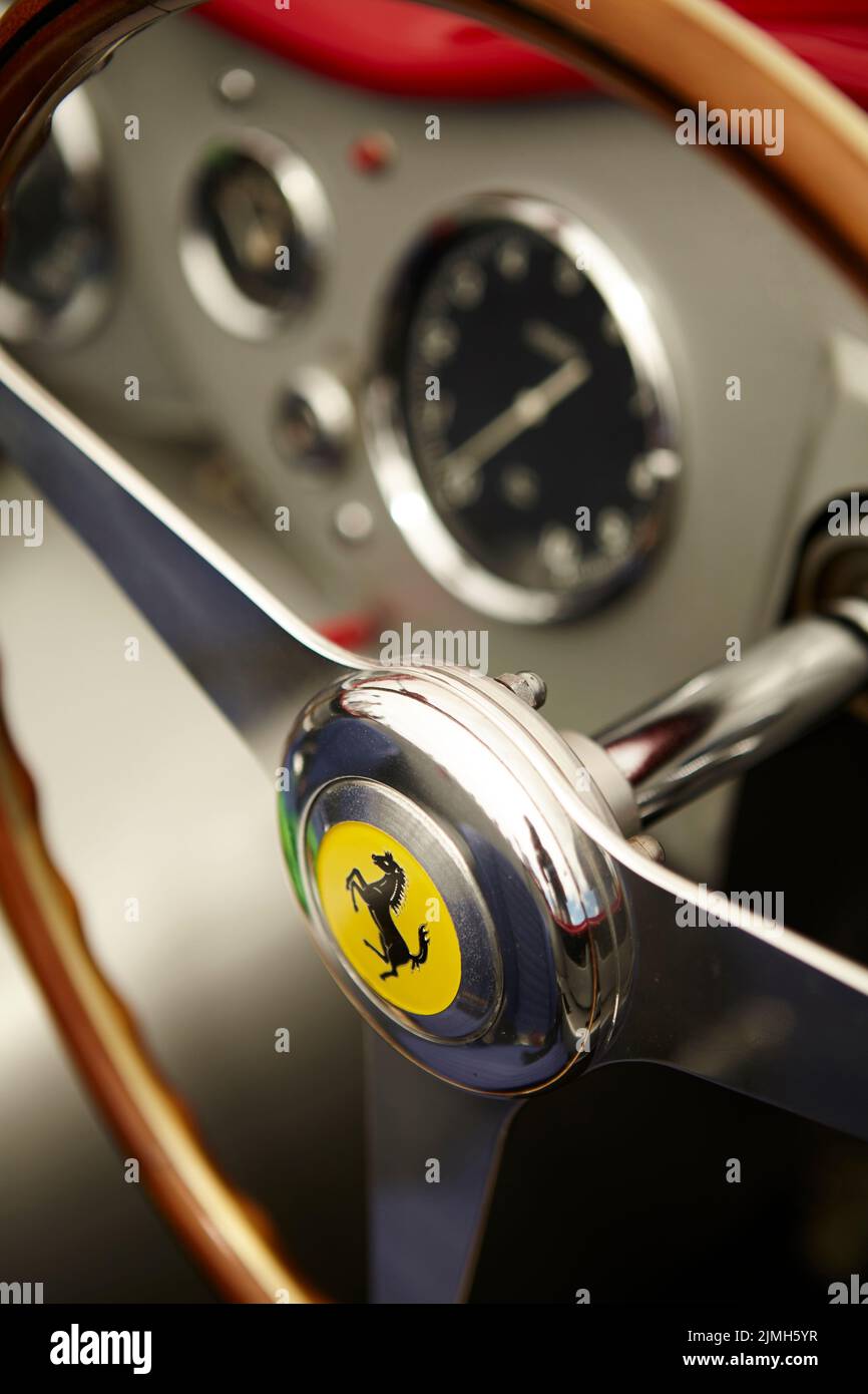 Image of Car,Classic Car instrument panel Stock Photo - Alamy