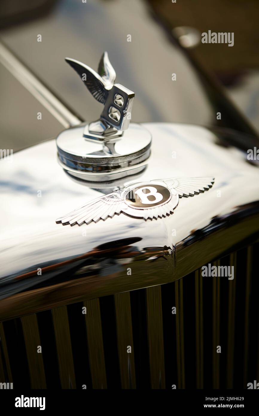 Image of Car,Classic Car instrument panel Stock Photo - Alamy