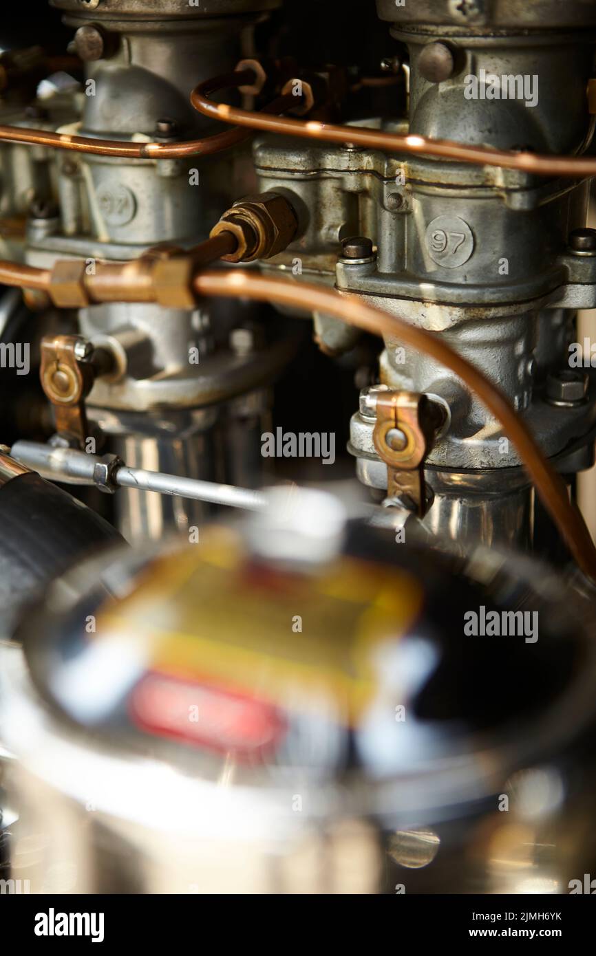 Image of Car,Classic Car instrument panel Stock Photo - Alamy