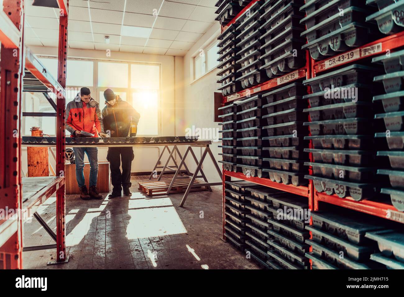 A special team of geologists who study rocks in industry using modern ...