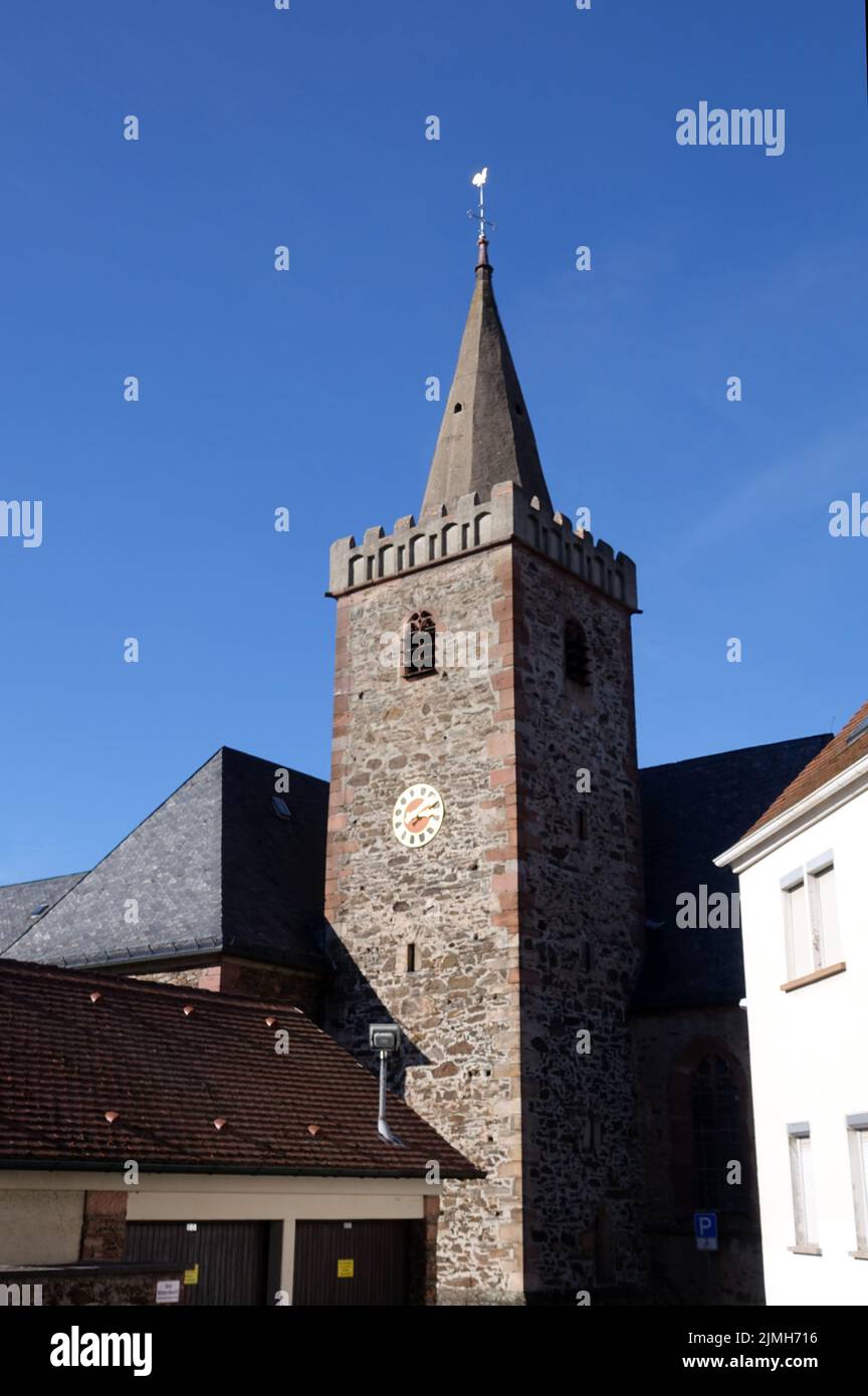 Parish Church of the Assumption of the Virgin Mary in HÃ¶rstein Stock ...