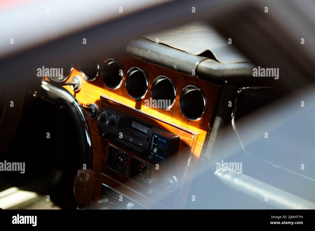 Image of Car,Classic Car instrument panel Stock Photo - Alamy