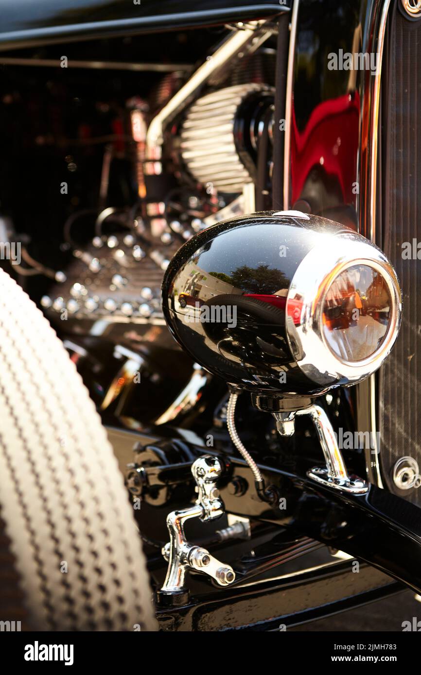 Image of Car,Classic Car instrument panel Stock Photo - Alamy