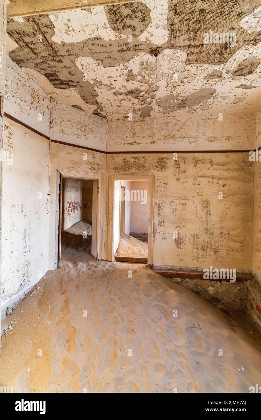 abandoned diamond mine showing dereliction of building and reclaimed by ...