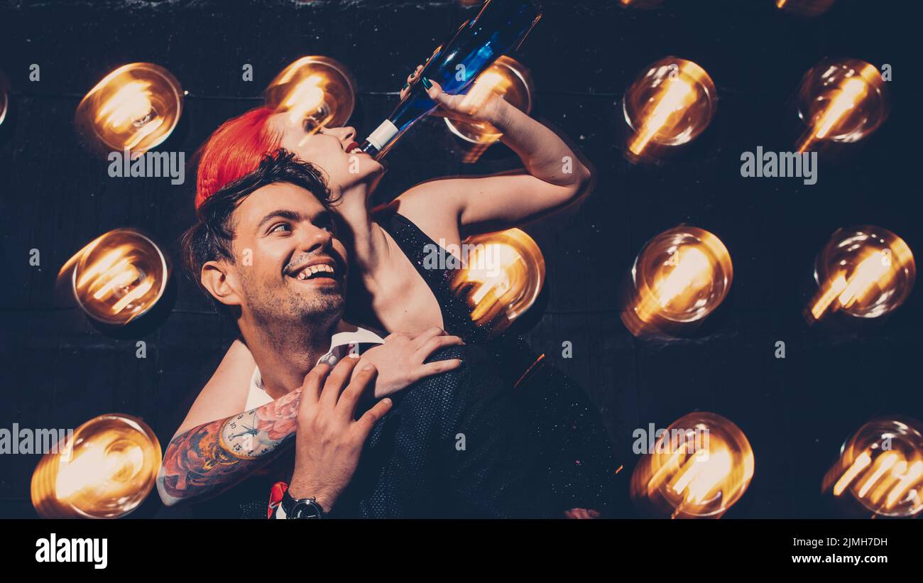 Nightclub celebration hi-res stock photography and images - Alamy