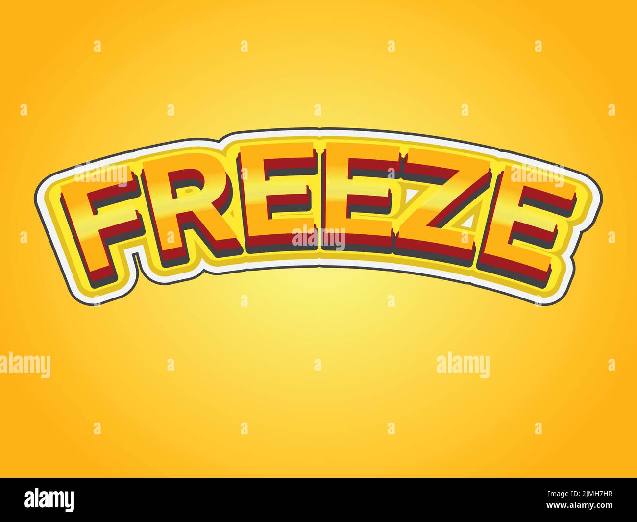 text effect template with 3d bold style use for log Stock Vector Image ...