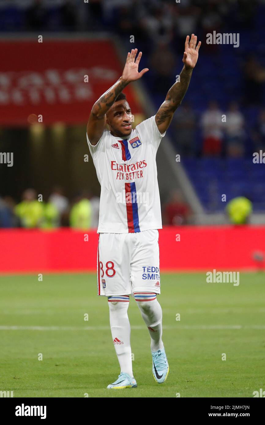 Corentin TOLISSO of Lyon during the French championship Ligue 1 ...