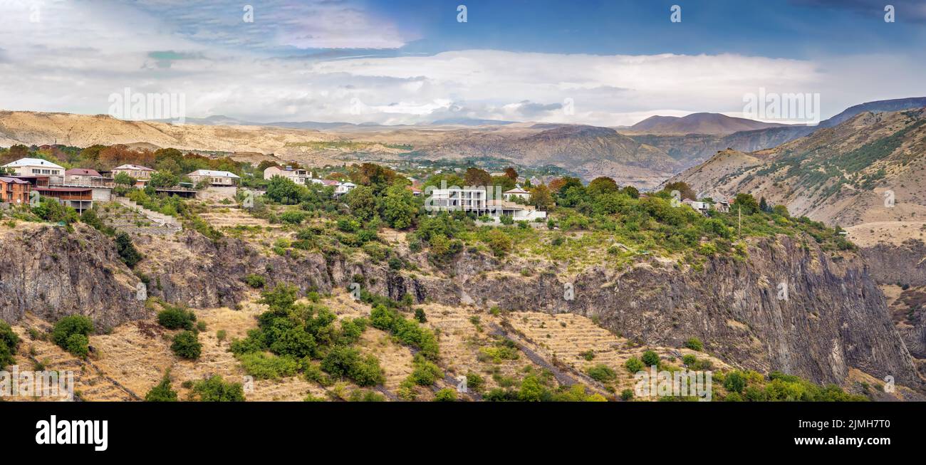 Landscape with mountains, Armenia Stock Photo - Alamy