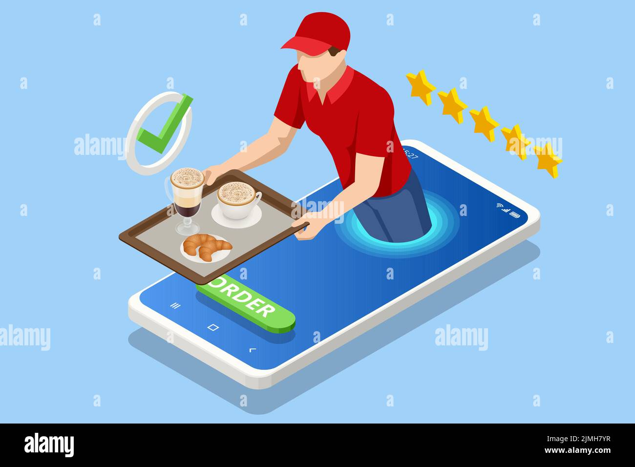 Phone out of order Stock Vector Images - Alamy
