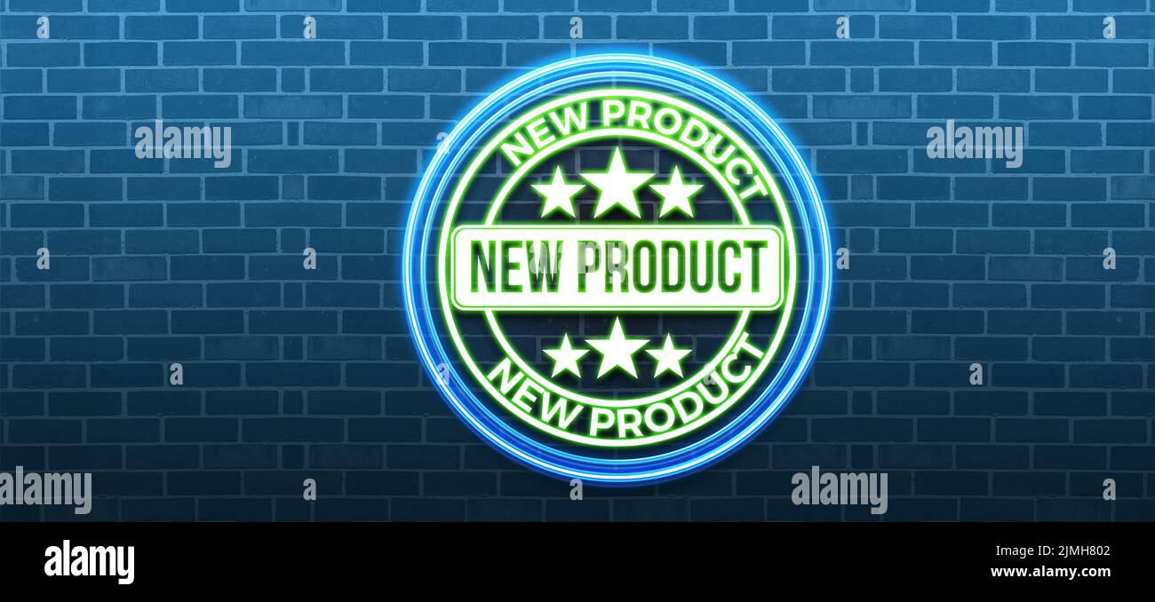 new product logo Stock Photo - Alamy