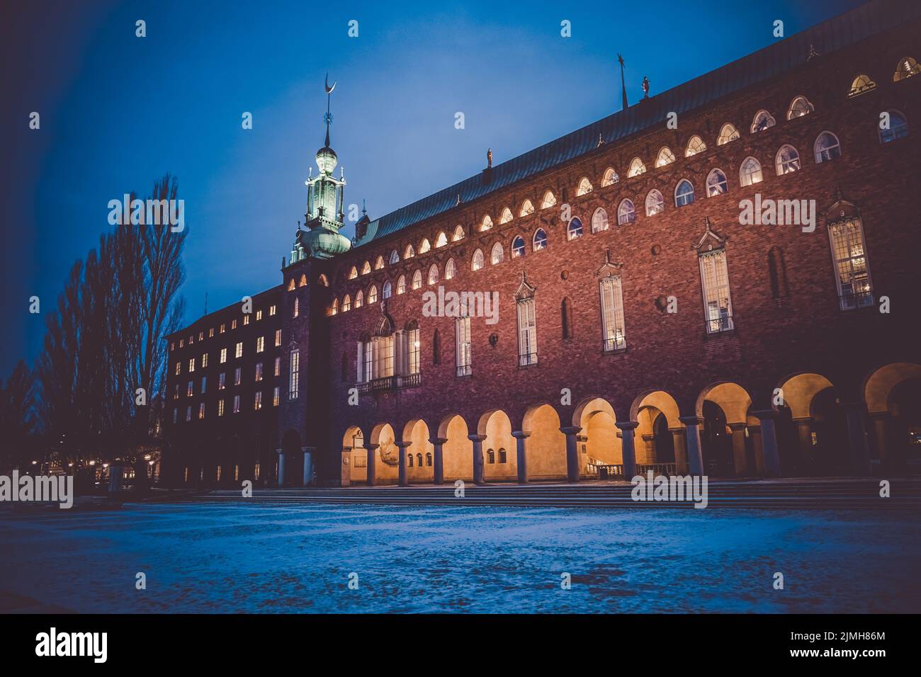 Stockholm City Hall Stock Photo - Alamy