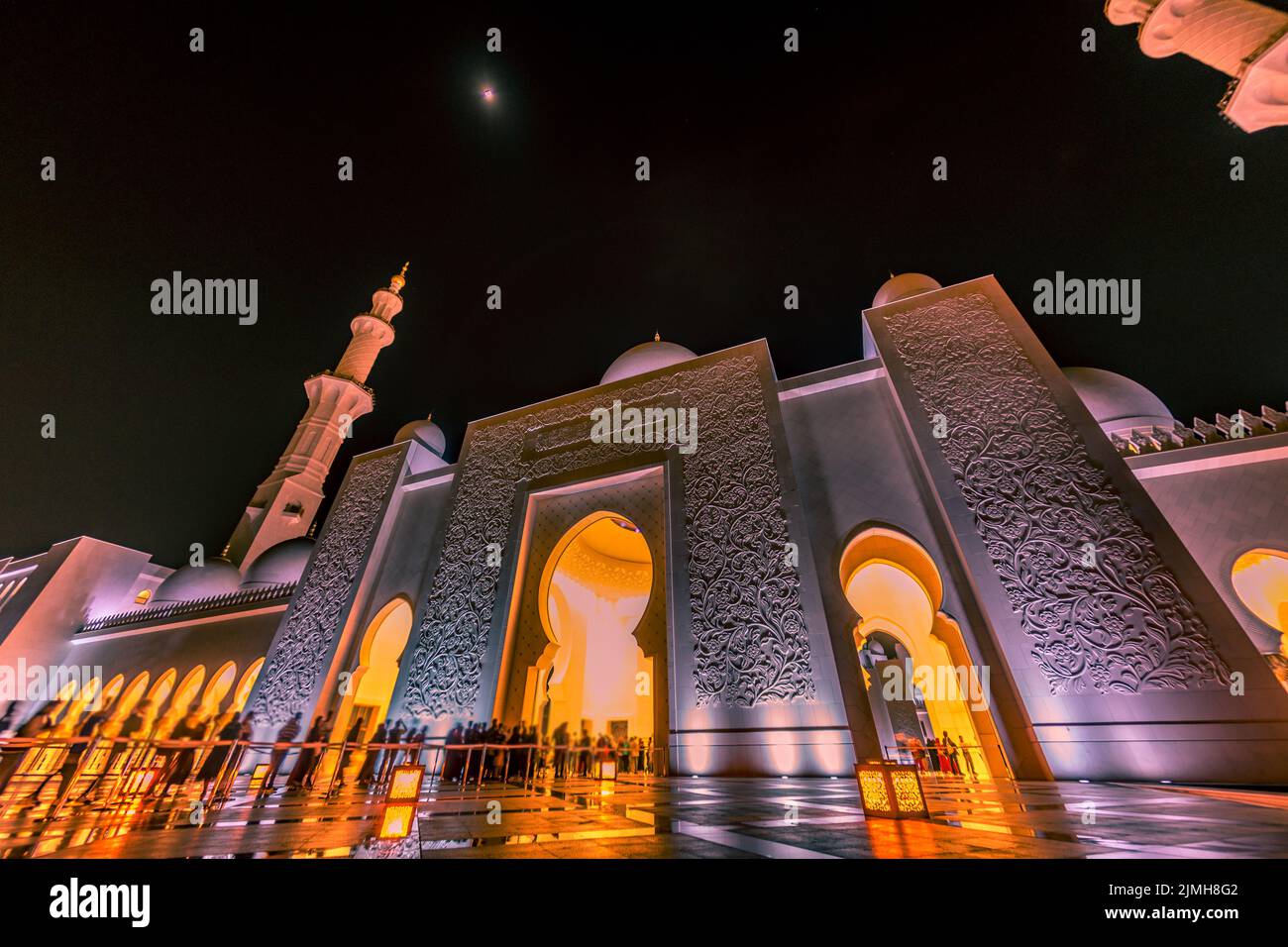 Shakezy Cayd Grand Mosque (United Arab Emirates Stock Photo - Alamy