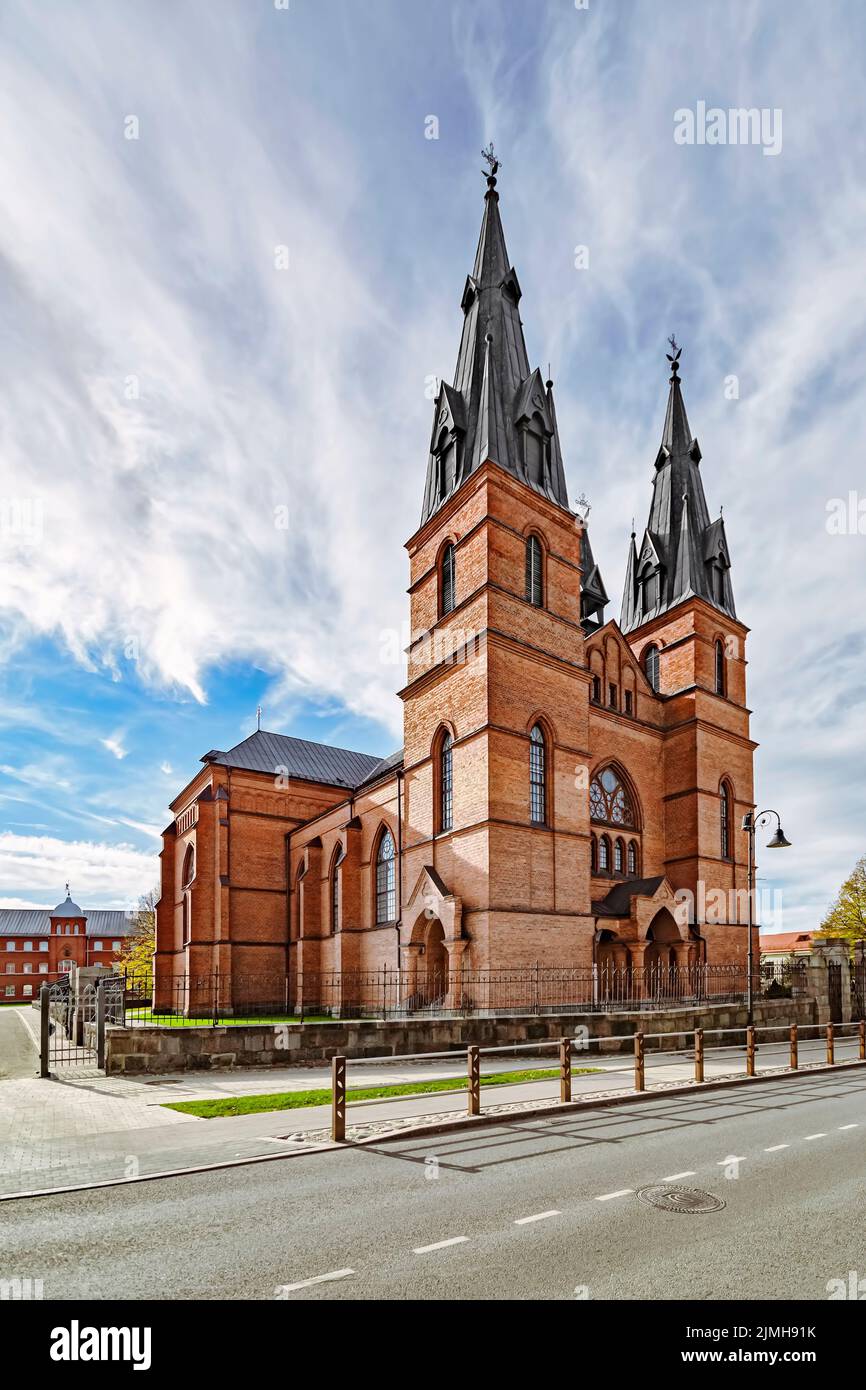 Sacred Heart Cathedral, Rezekne Stock Photo - Alamy