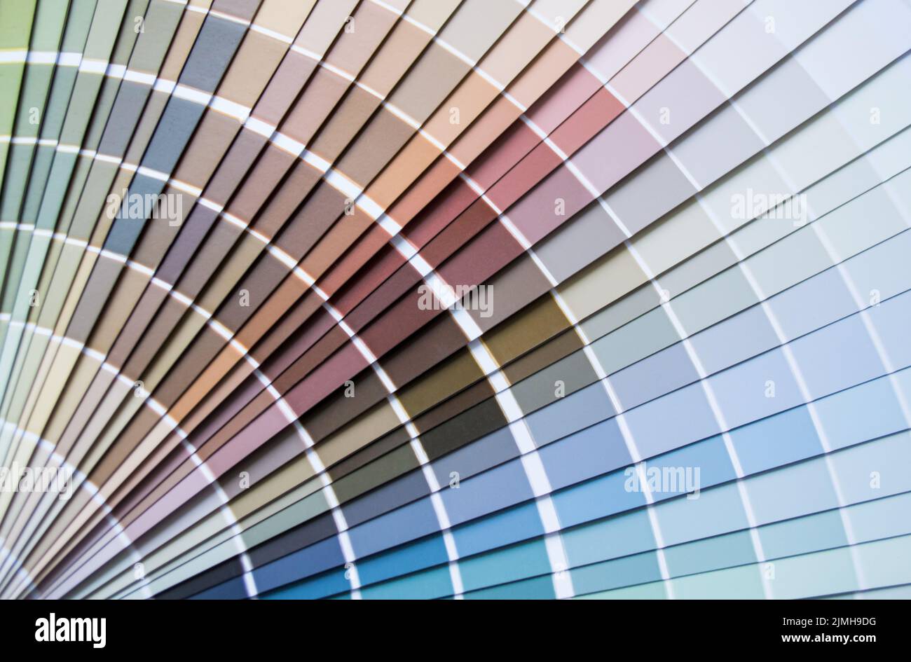 Paint samples, colors swatch, interior design. Abstract background ...