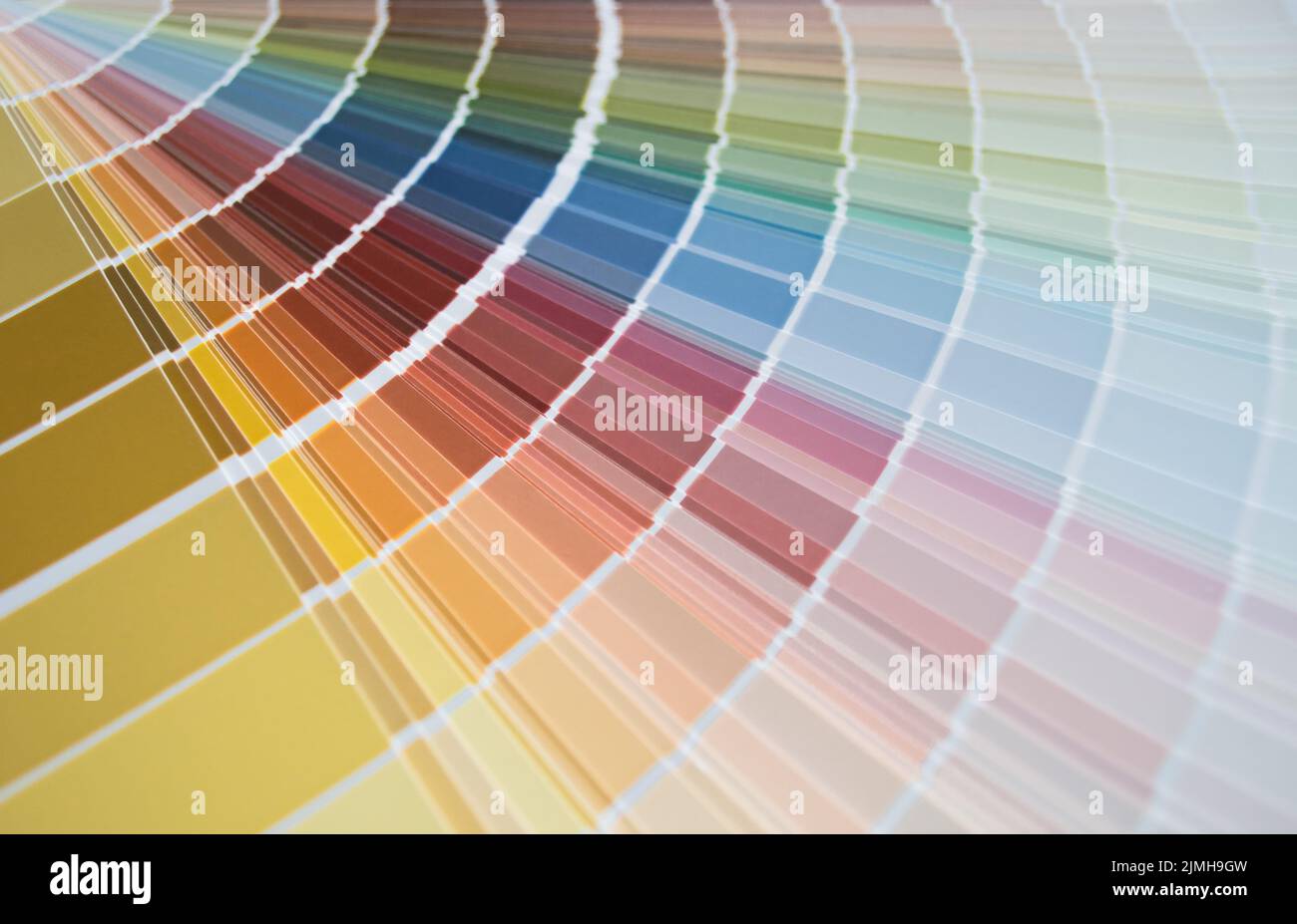 Paint samples, colors swatch, interior design. Abstract background ...