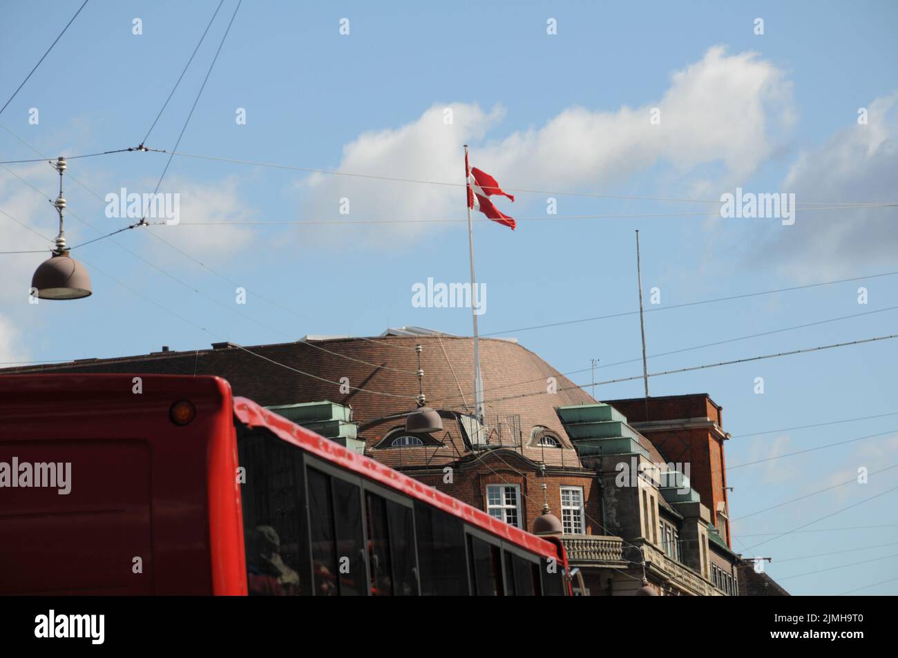 Copenhagen /Denmark/06 August 2022/ Danish defence ministry building in ...