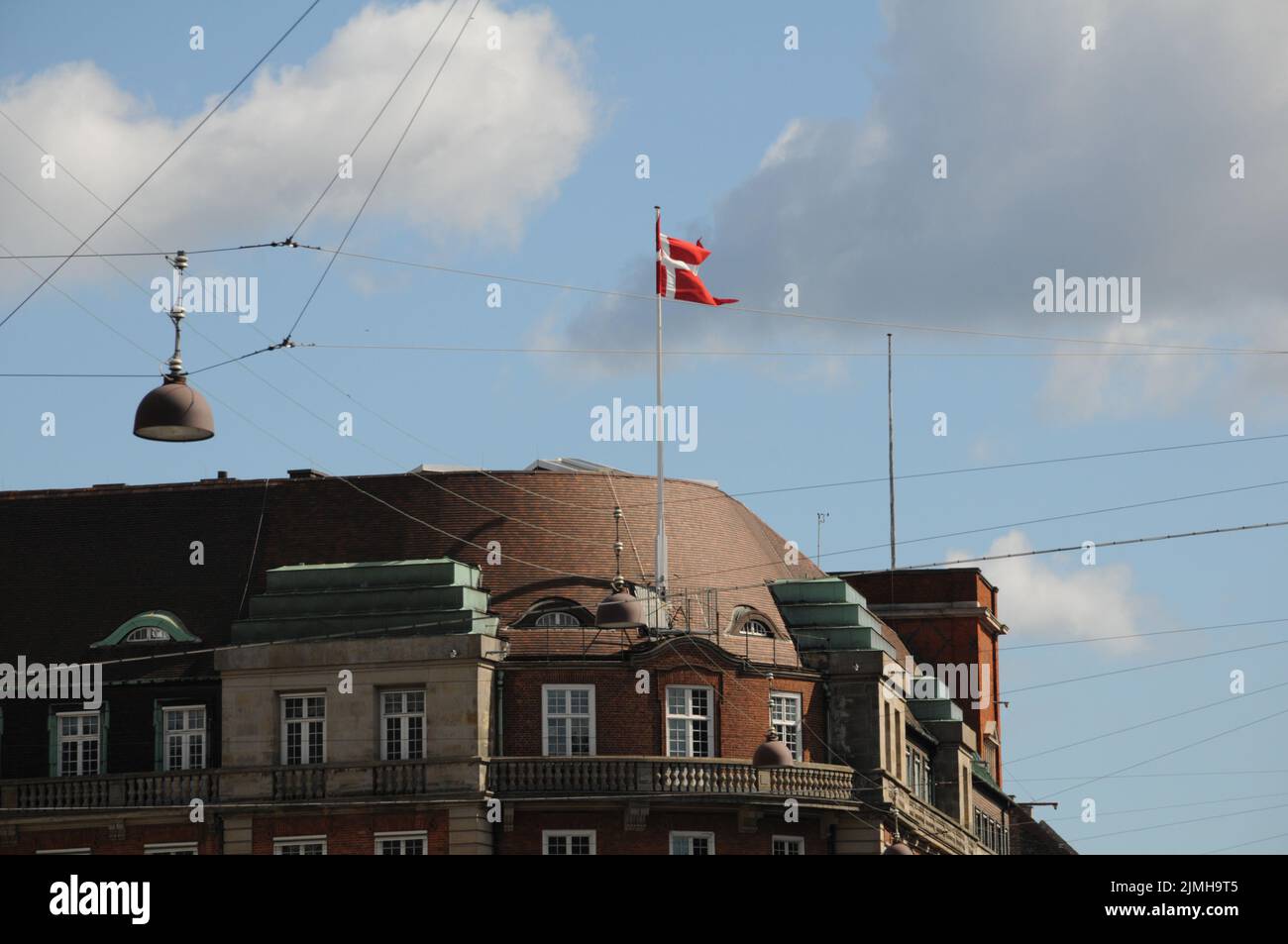 Copenhagen /Denmark/06 August 2022/ Danish defence ministry building in ...