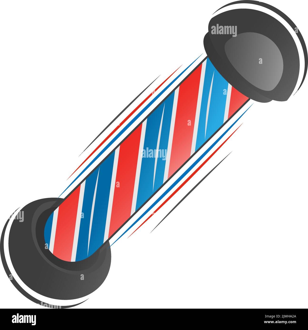 barber shop pole vector illustration Stock Vector Image & Art - Alamy