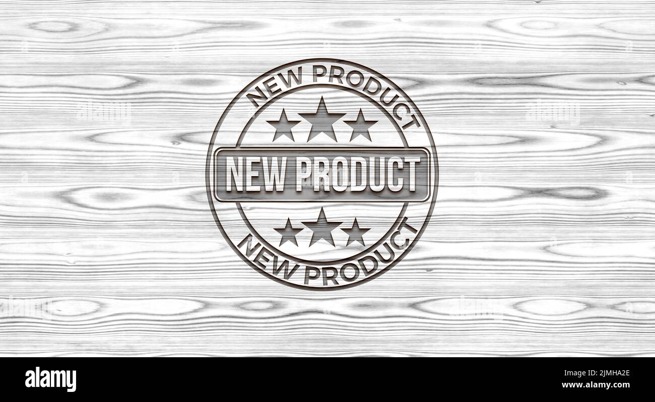 new product logo Stock Photo - Alamy