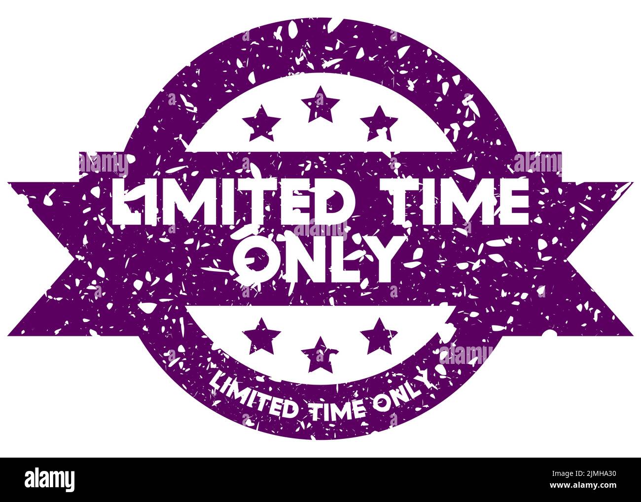 Simple vintage rubber stamp with Limited Time Only text Stock Vector ...