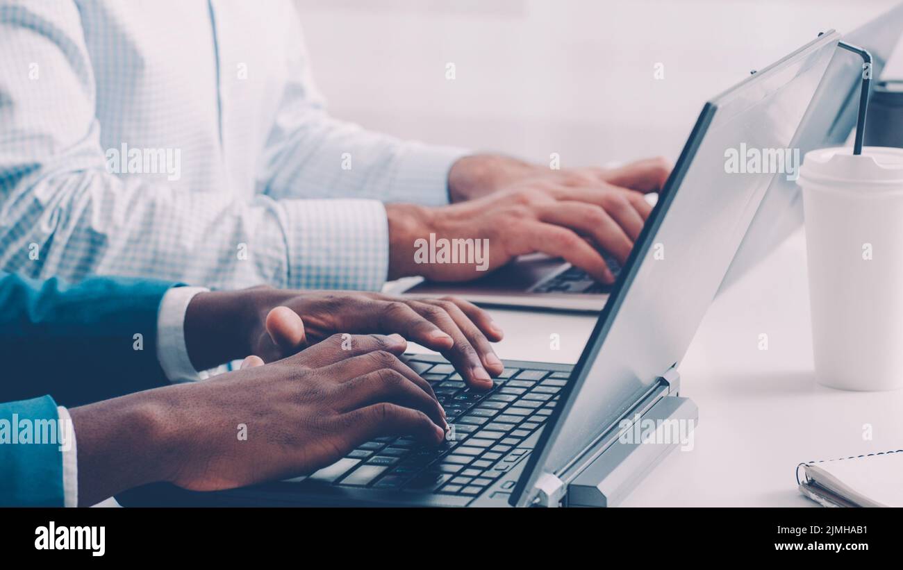 corporate life office work routine business men Stock Photo - Alamy