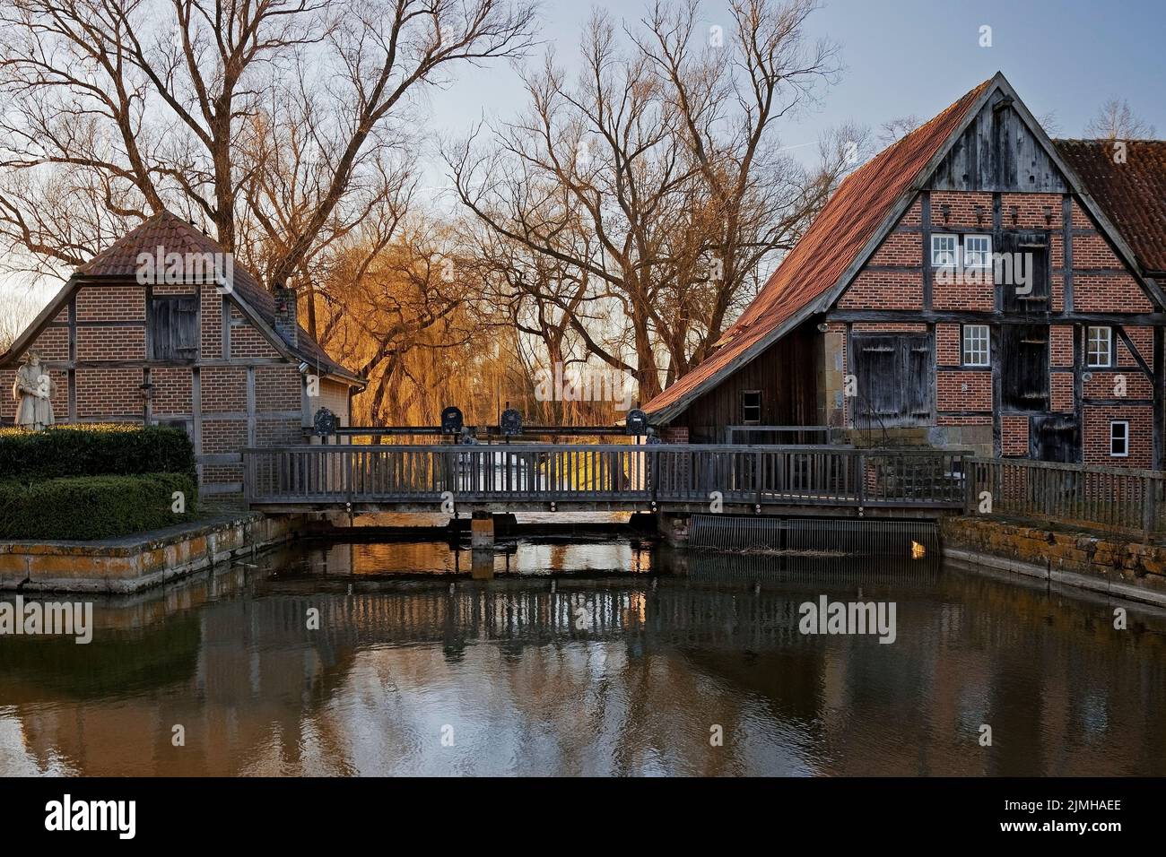 Former prince-bishop water mill on the Dinkel, first mentioned in 1368 ...