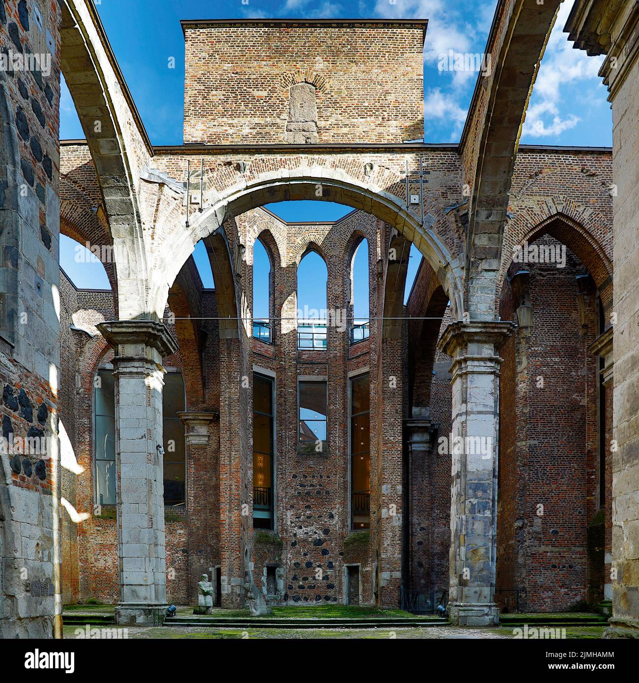 Alt St Alban, Romanesque Church, Koeln, Rhineland, North Rhine ...