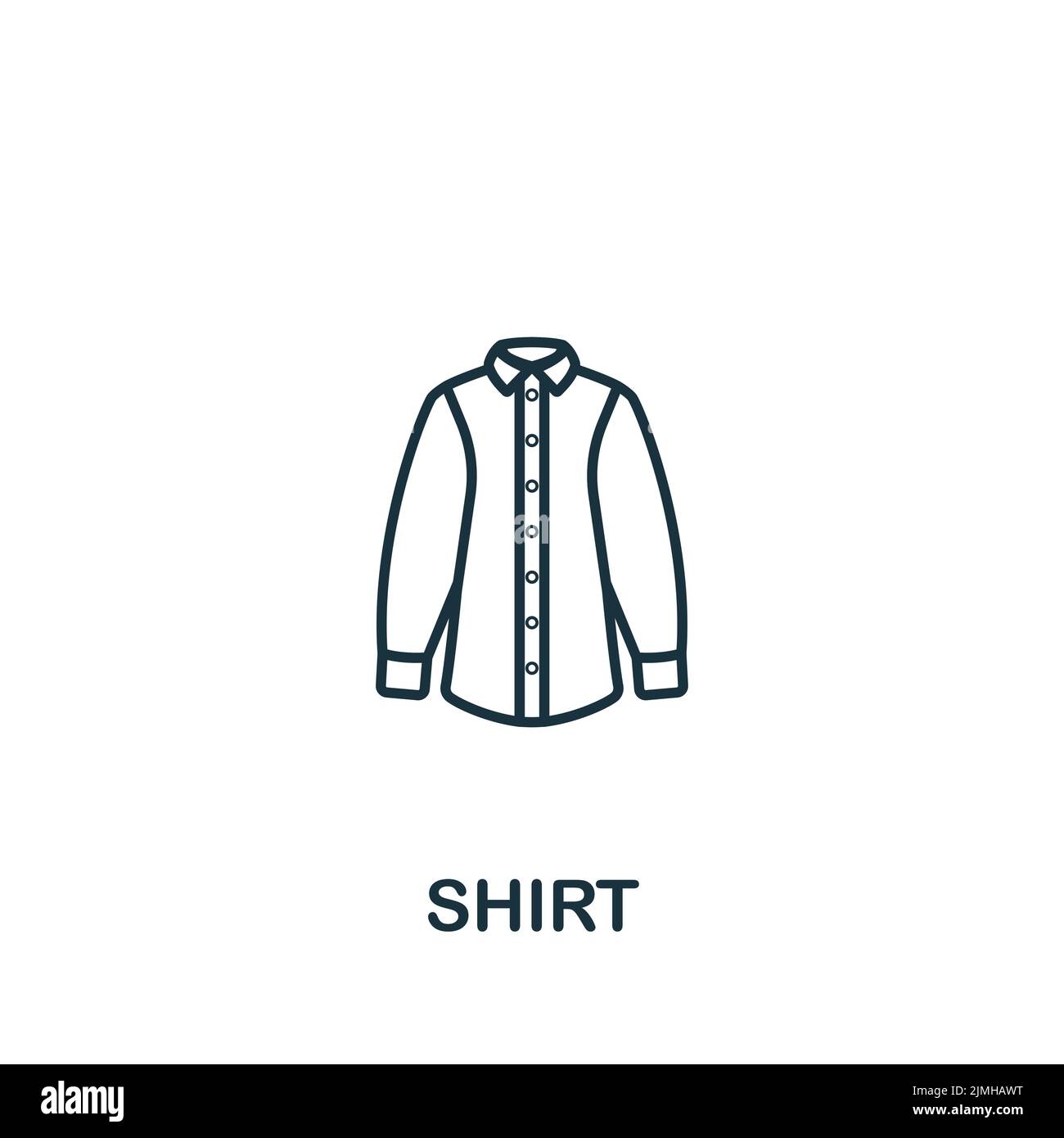 Shirt icon. Monochrome simple Clothes icon for templates, web design ... Shirt icon. Monochrome simple Clothes icon for templates, web design ...
