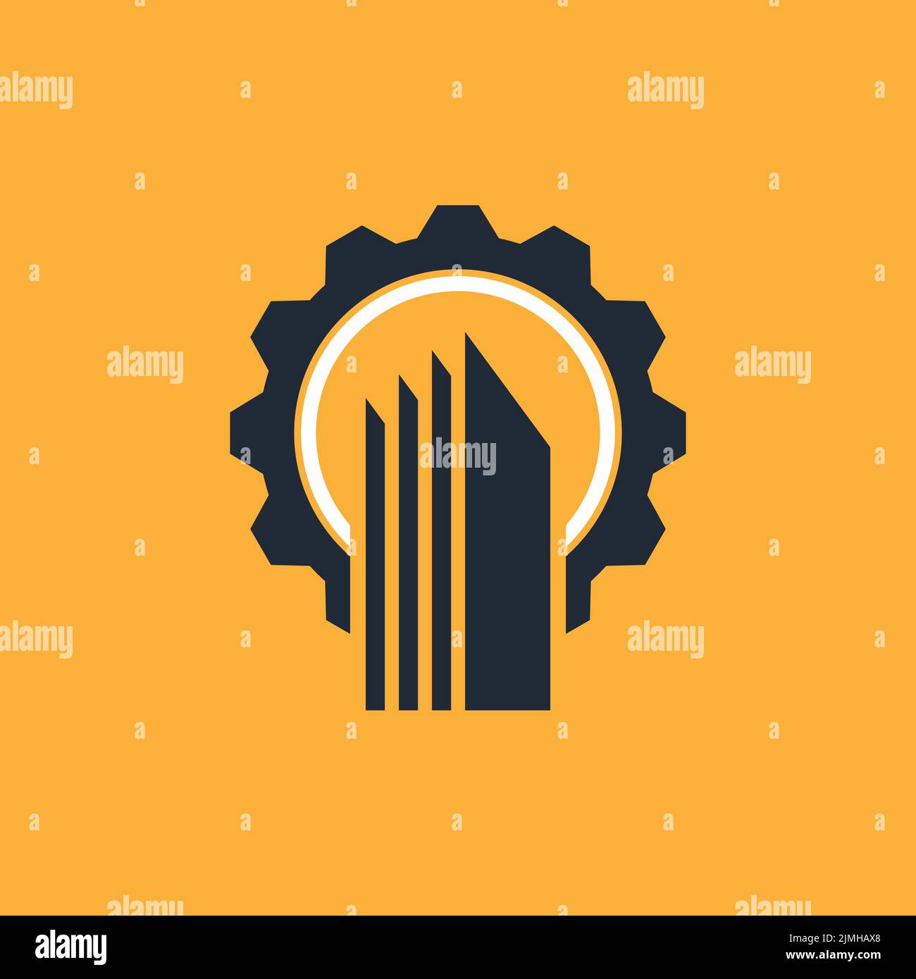 Gear logo symbol hi-res stock photography and images - Alamy