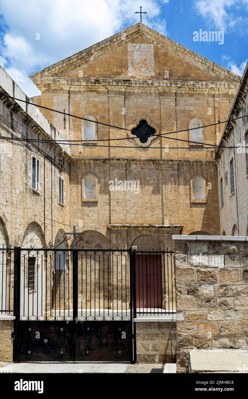 Haifa, Israel - 06 August 2022, Saint Joseph's Church on Parisian ...