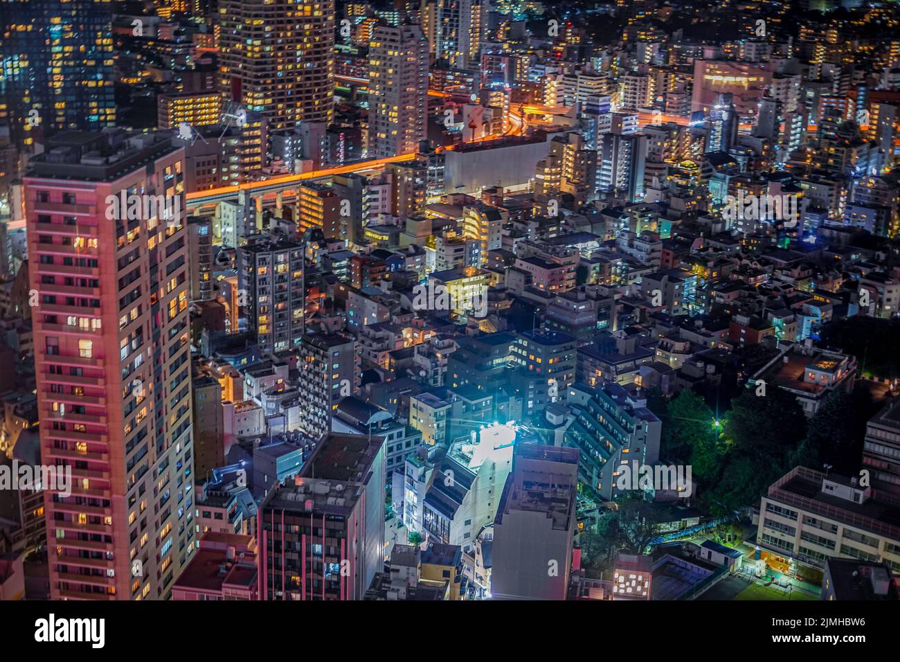 Tokyo night view hi-res stock photography and images - Alamy