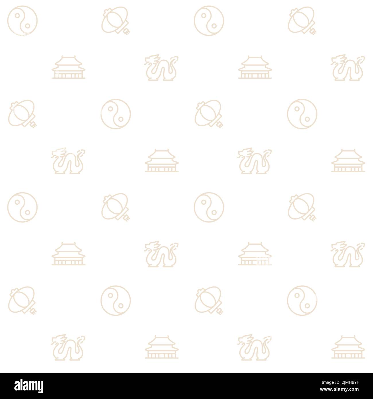 Asian symbols abstract seamless pattern Stock Vector Image & Art - Alamy