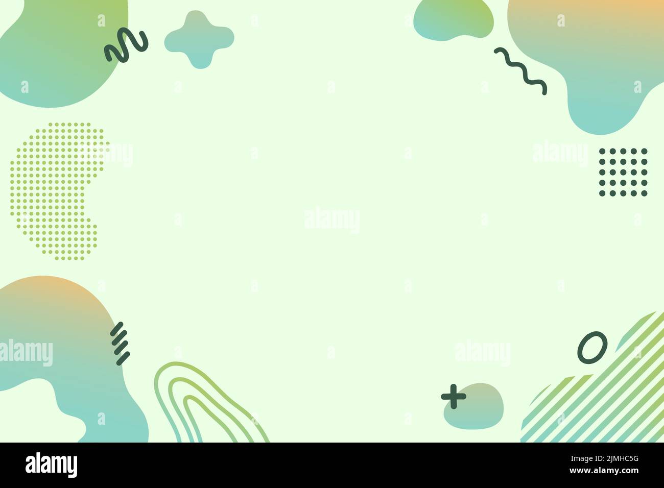 Abstract amoeba fluid geometric gradient background vector Stock Vector ...