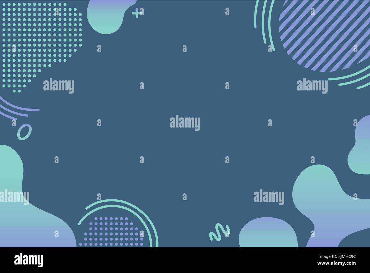 Abstract amoeba fluid geometric gradient background vector Stock Vector ...