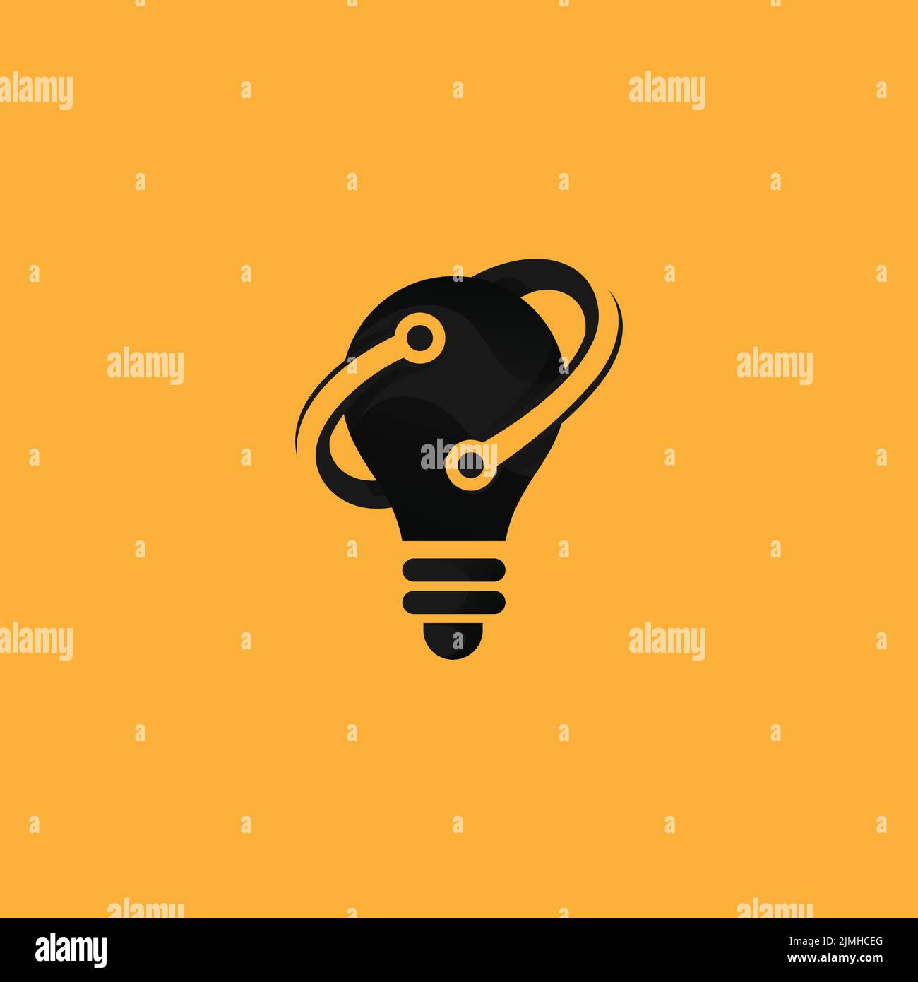 A vector of bulb technology premium logo Stock Vector Image & Art - Alamy