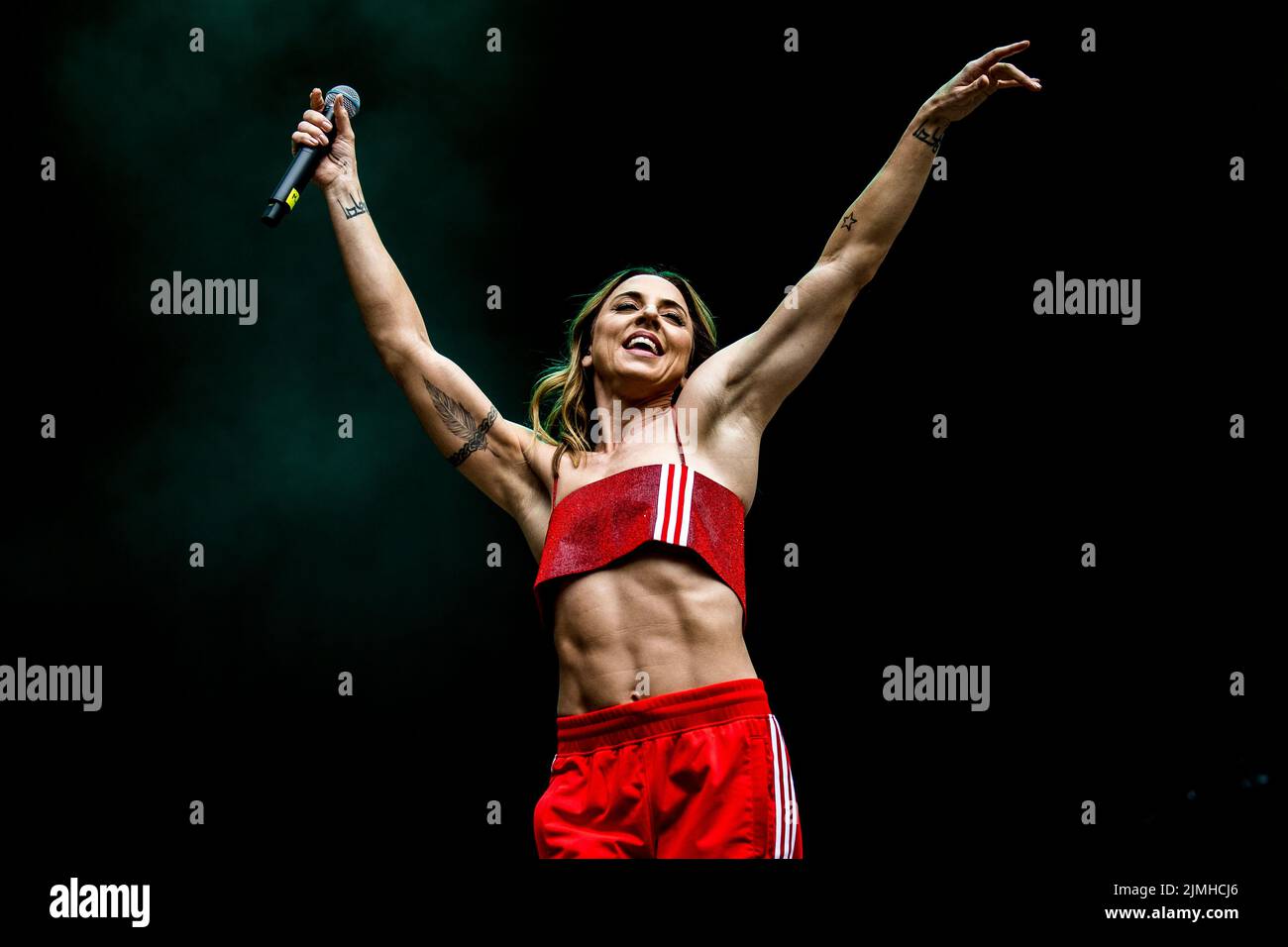 Skanderborg, Denmark. 06th Aug, 2022. The English singer Melanie C ...