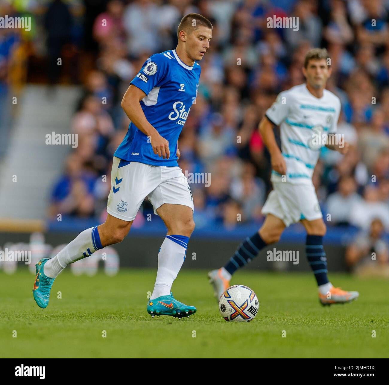 Goodison Park, Liverpool, UK. 6th Aug, 2022. Premier League football ...